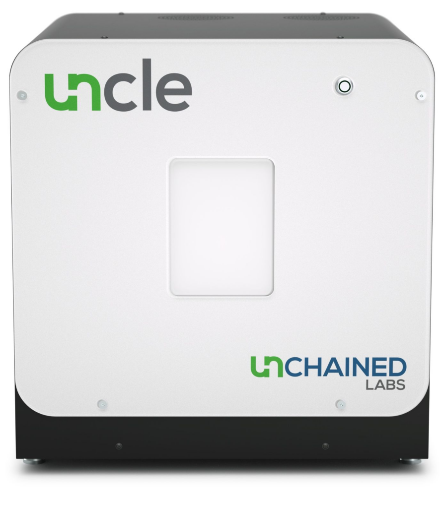 Sizing with thermal ramp | Unchained Labs